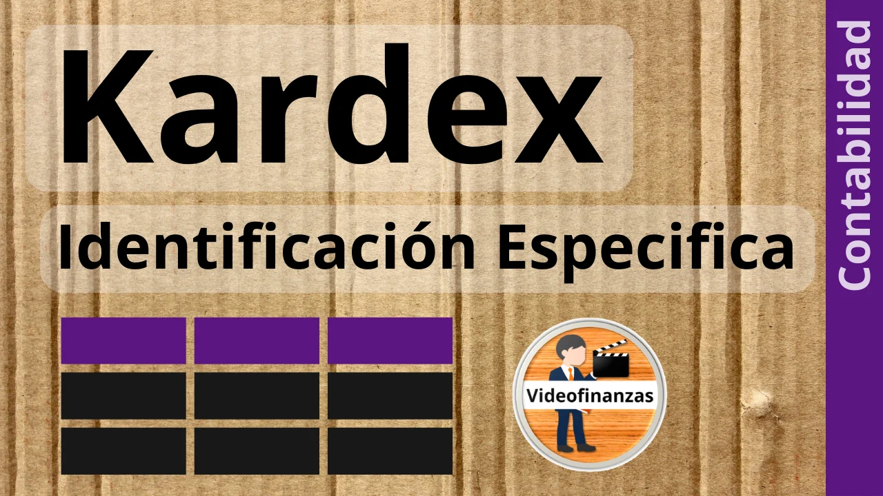 Kardex con el método de Identificación Especifica - ejemplo